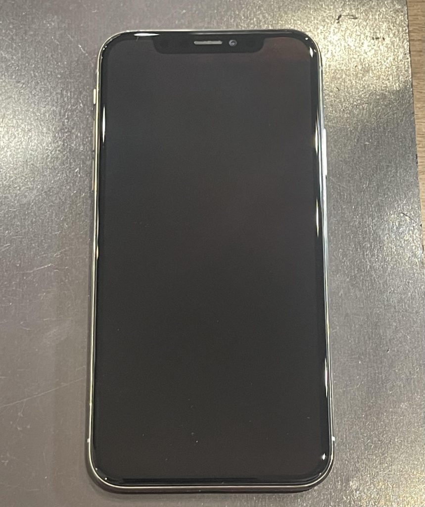 バッテリー交換後のiPhoneXをガラスコーティング【姉妹店より施工速報】 | スマホ修理 スマートクール 沖縄パルコシティ店